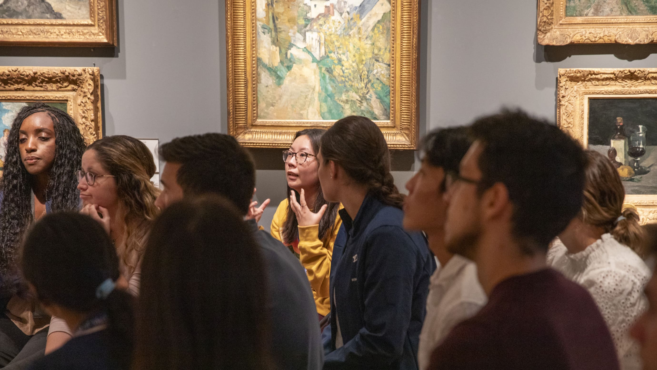 Standing on the shoulders of giants: How Yale medical students learn from looking at fine art ...